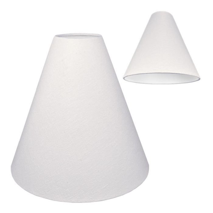 White Cone Lampshade | Imperial Lighting | Made In Devon